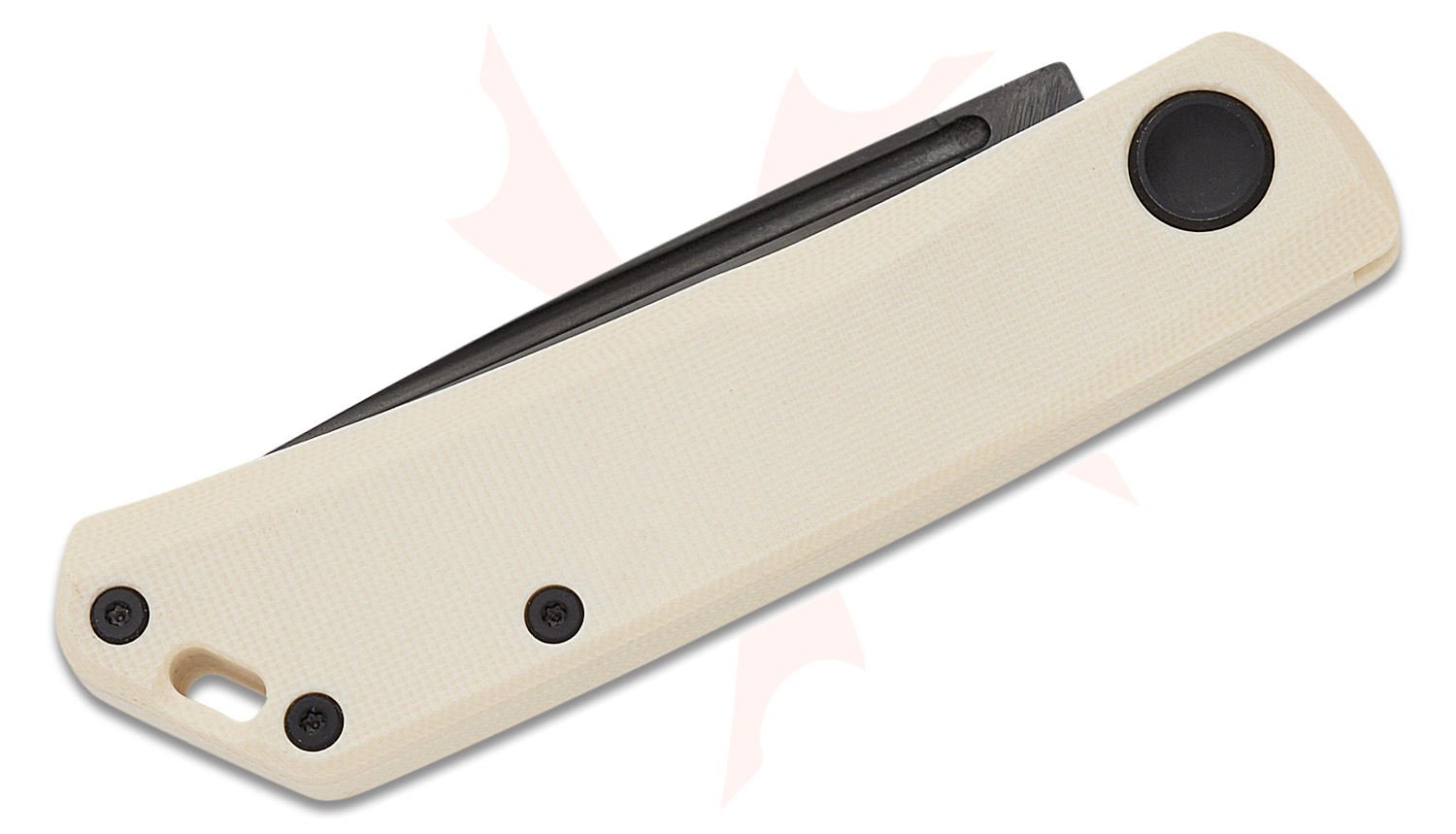 Real Steel Knives Luna Lux Slipjoint Folding Knife 2.76" K110 Black DLC ...