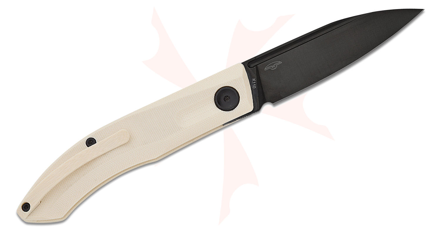 Real Steel Knives Stella Lux Slipjoint Folding Knife 2.95" K110 Black ...