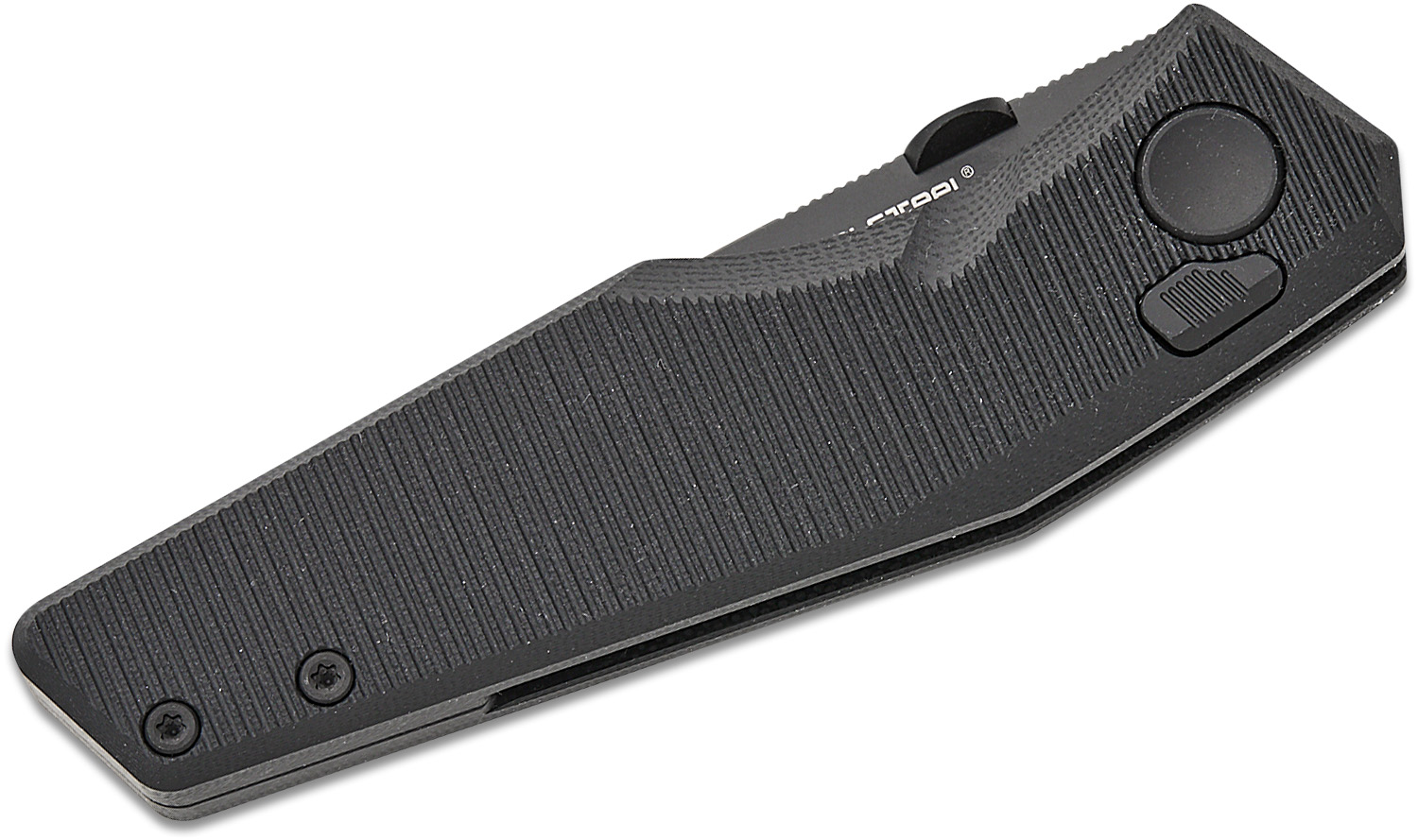Real Steel Knives Poltergeist Works Spectrum Button Lock Folding Knife ...