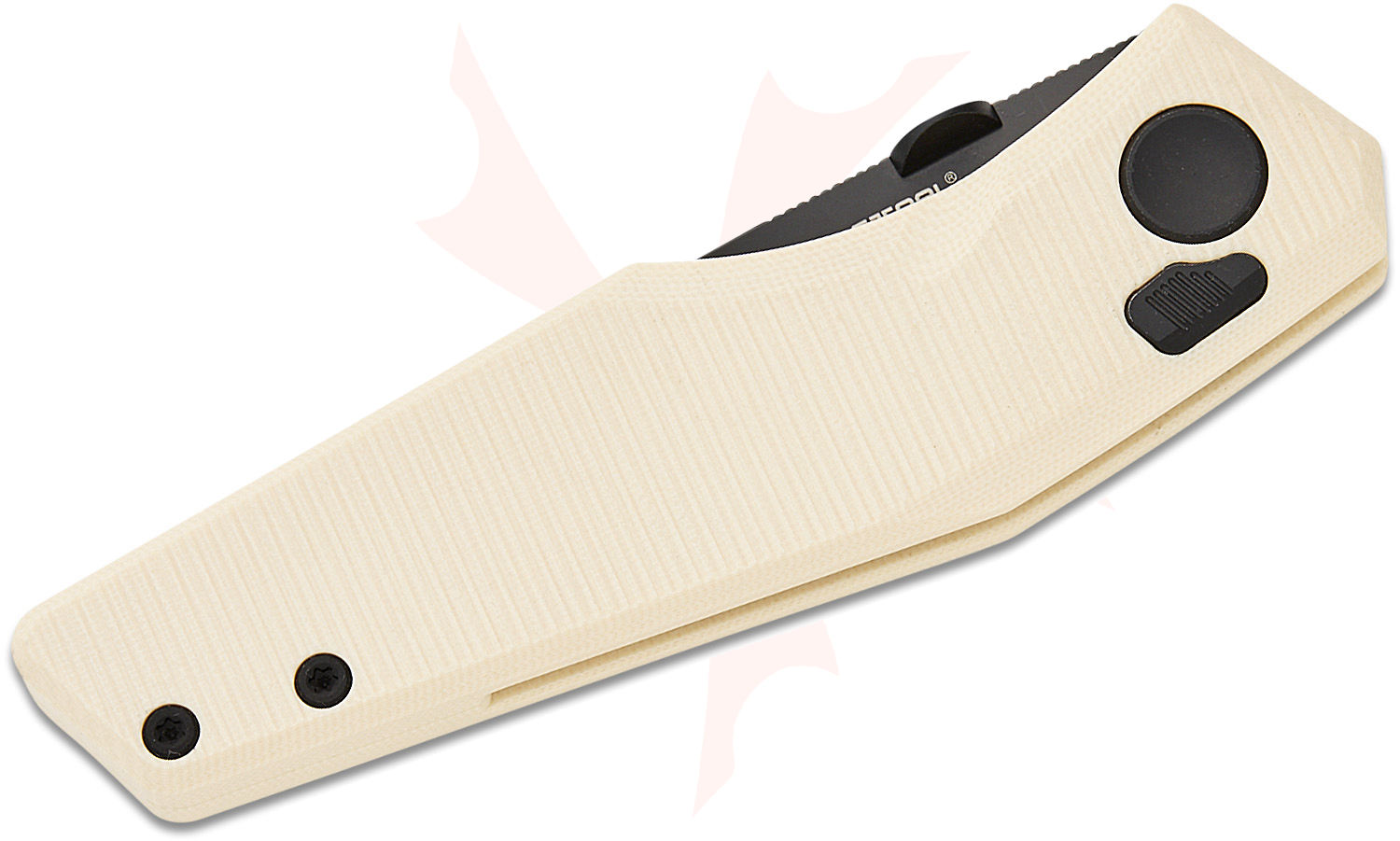 Real Steel Knives Poltergeist Works Spectrum Button Lock Folding Knife ...