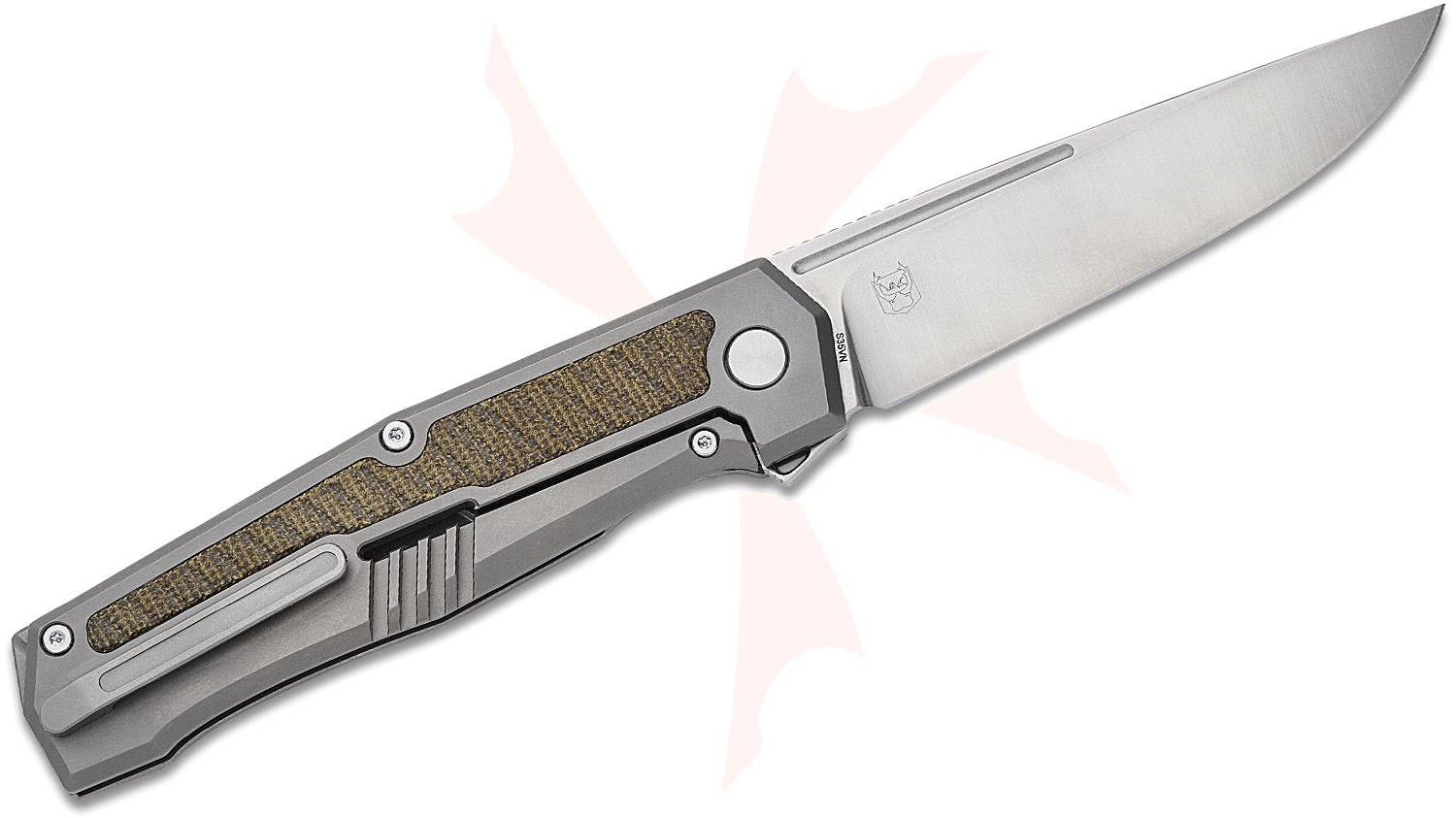 Real Steel Knives Rokot Premium Frame Lock Flipper Knife 3.7" S35VN ...