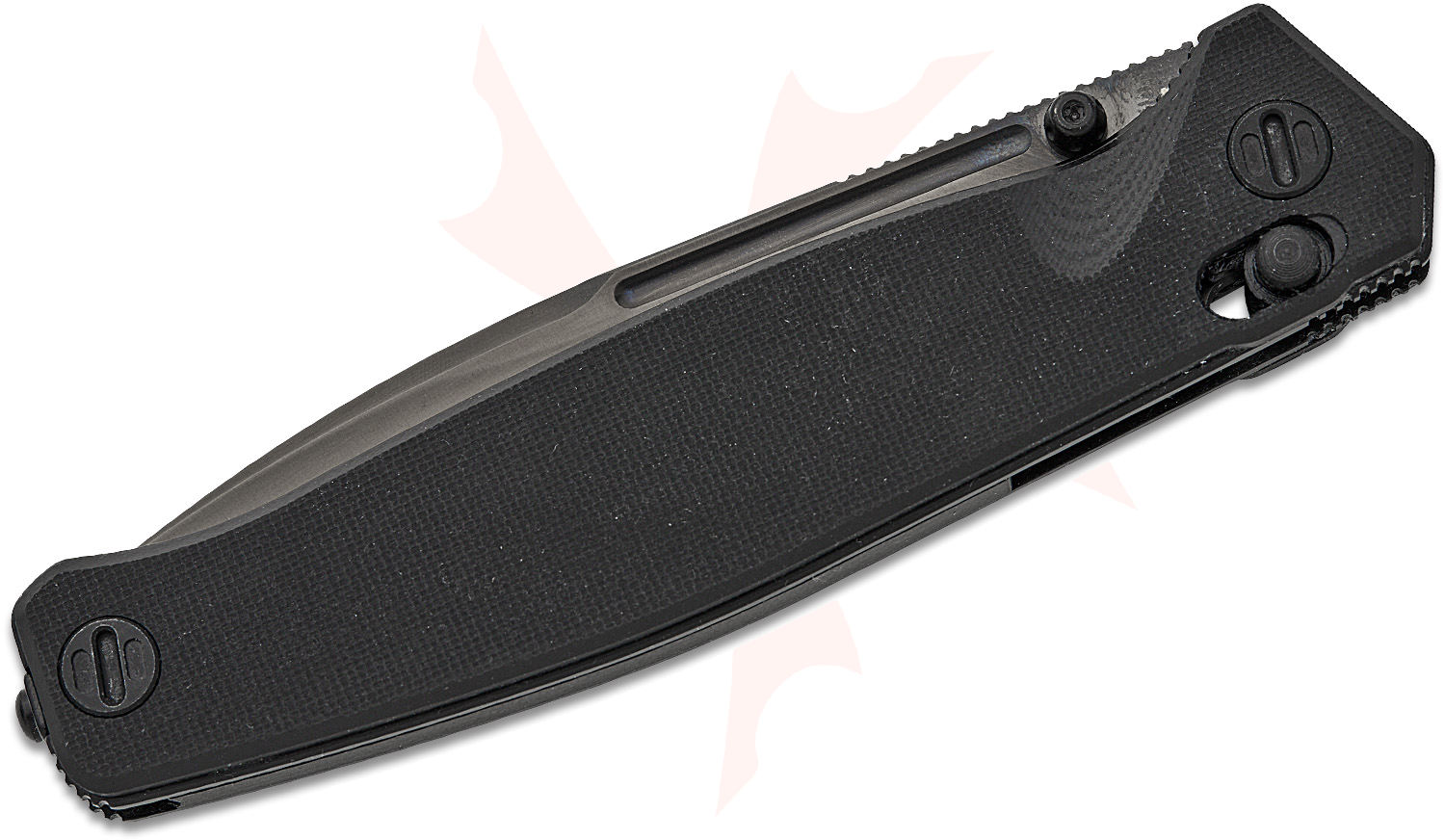 Real Steel Knives Huginn Slide Lock Folding Knife 3.66" S35VN Black DLC ...