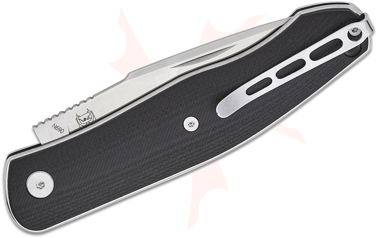 Real Steel Knives Serenity Slipjoint Folding Knife 3.375" N690 Satin ...