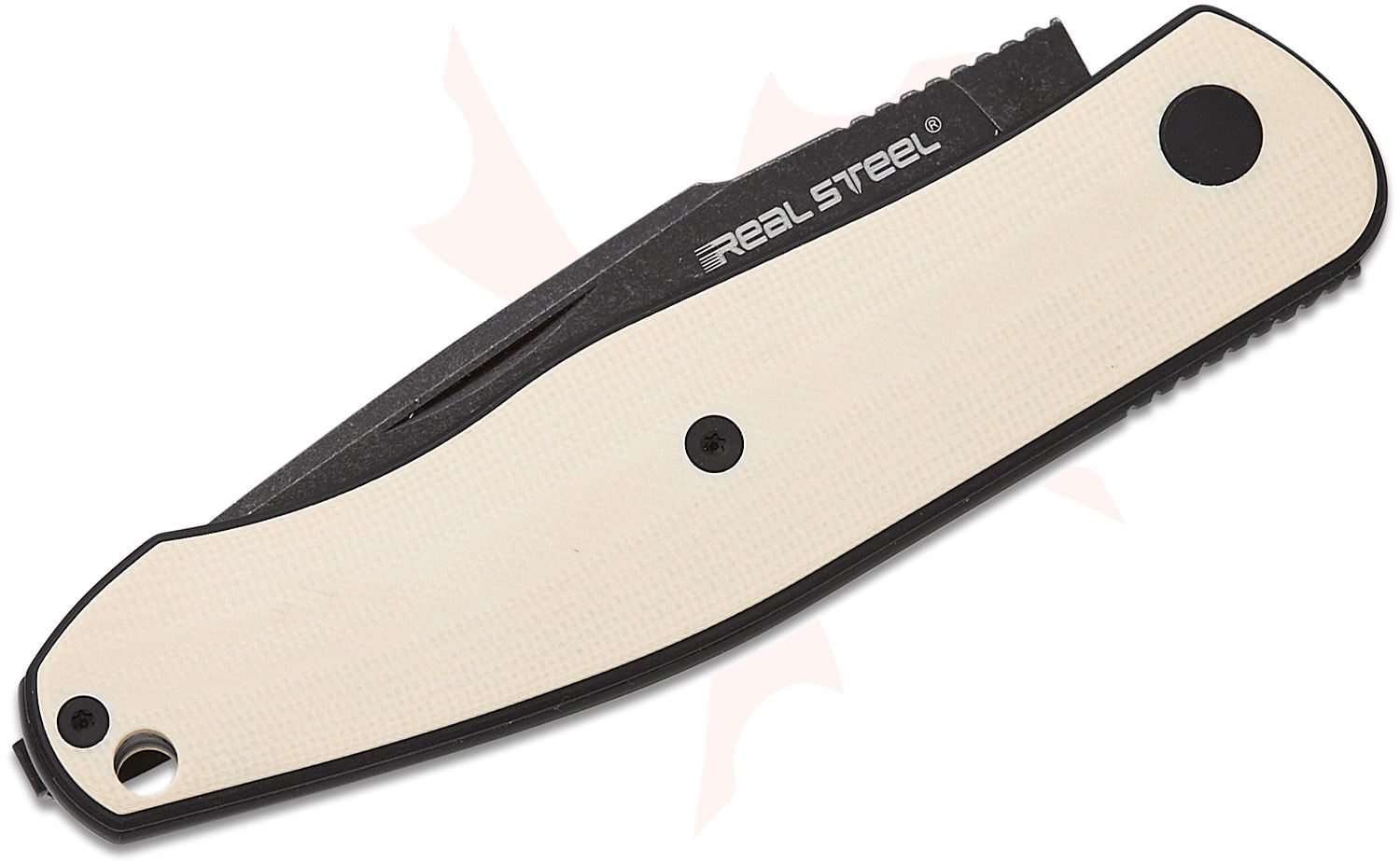 Real Steel Knives Serenity Slipjoint Folding Knife 3.375" N690 Black ...