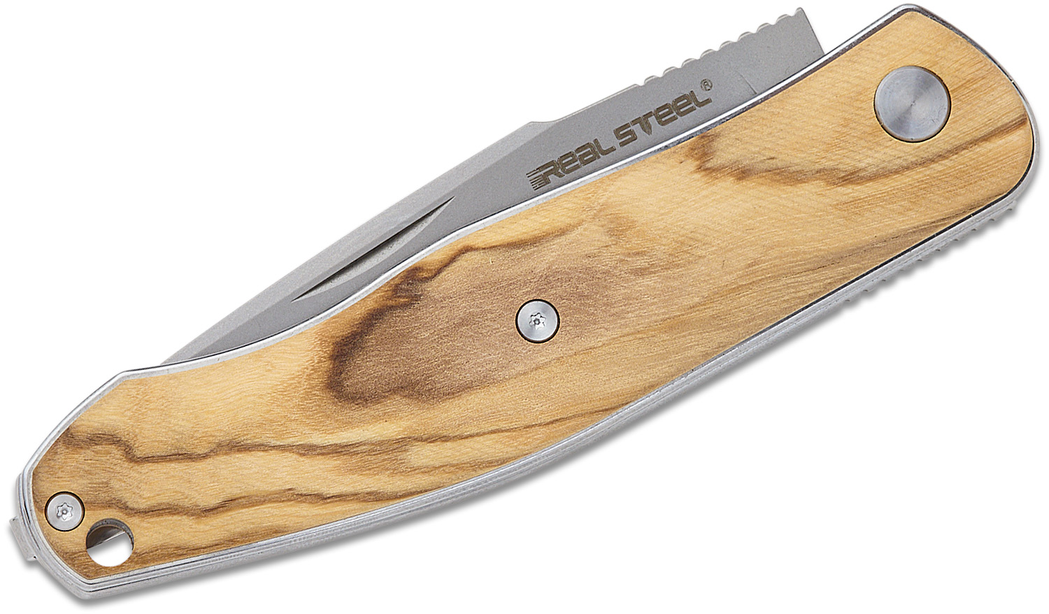 Real Steel Knives Serenity Slipjoint Folding Knife 3.375" N690 Satin ...
