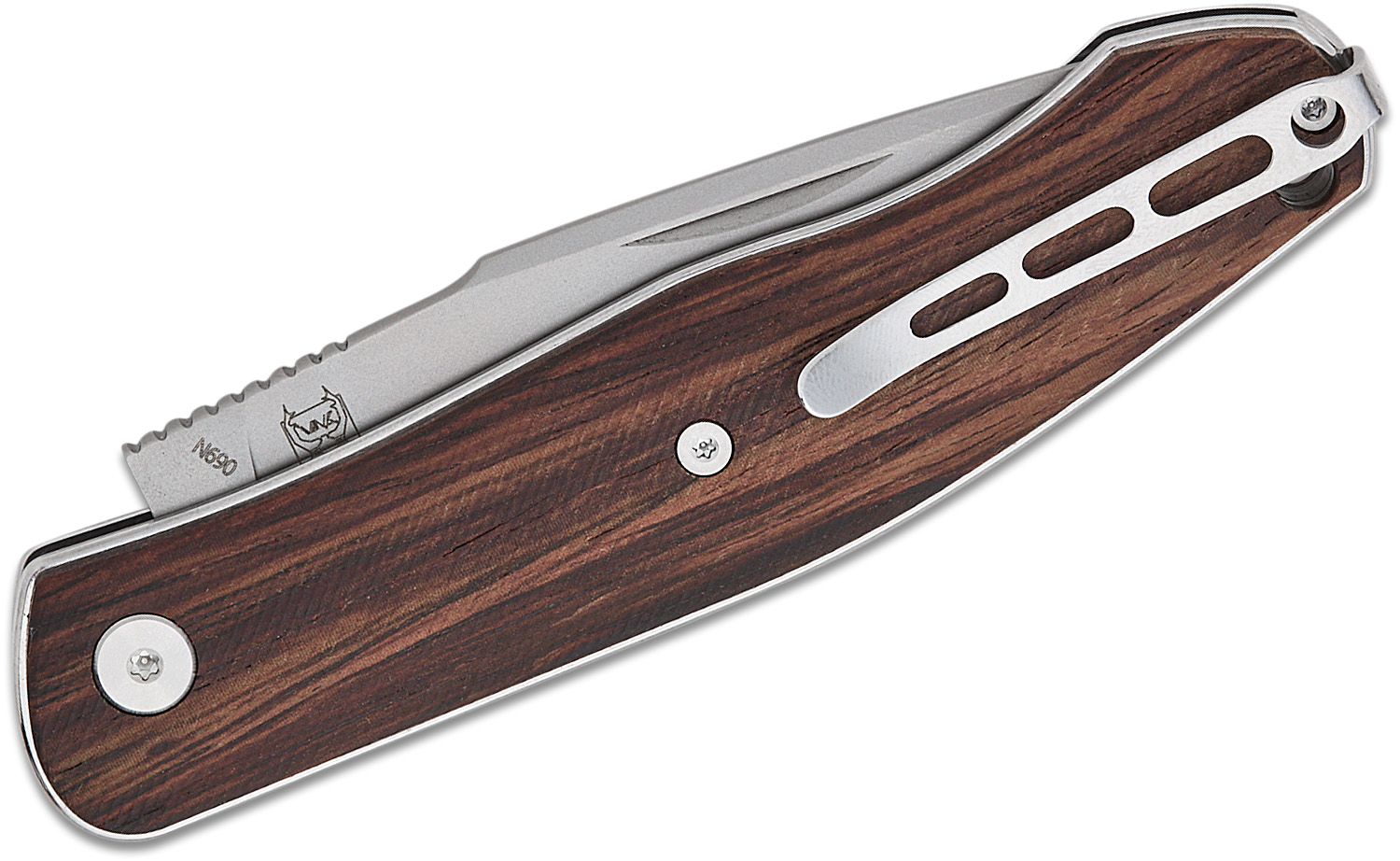 Real Steel Knives Serenity Slipjoint Folding Knife 3.375" N690 Bead ...