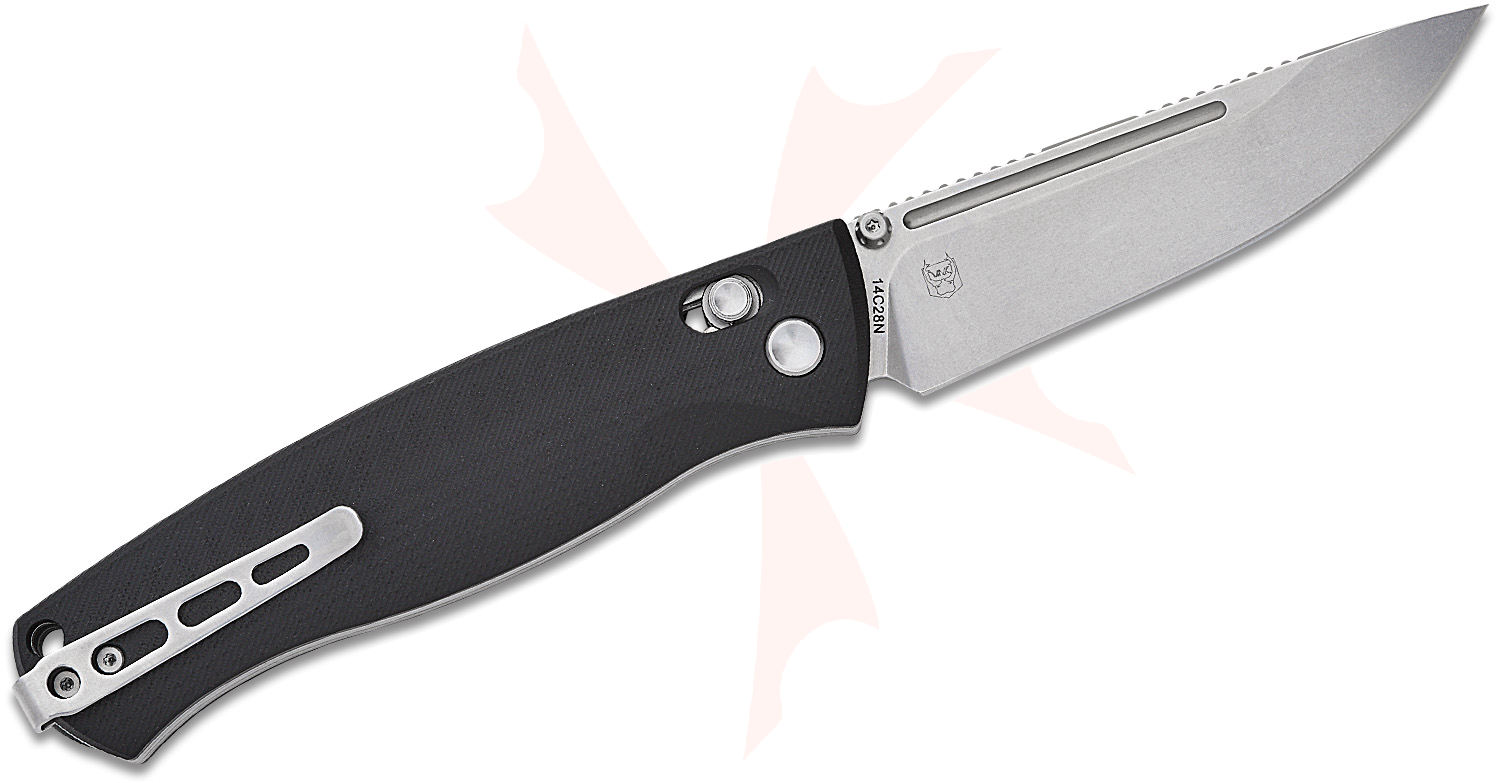 Real Steel Knives Pathfinder Bushcraft Slide Lock Folding Knife 3.83 ...