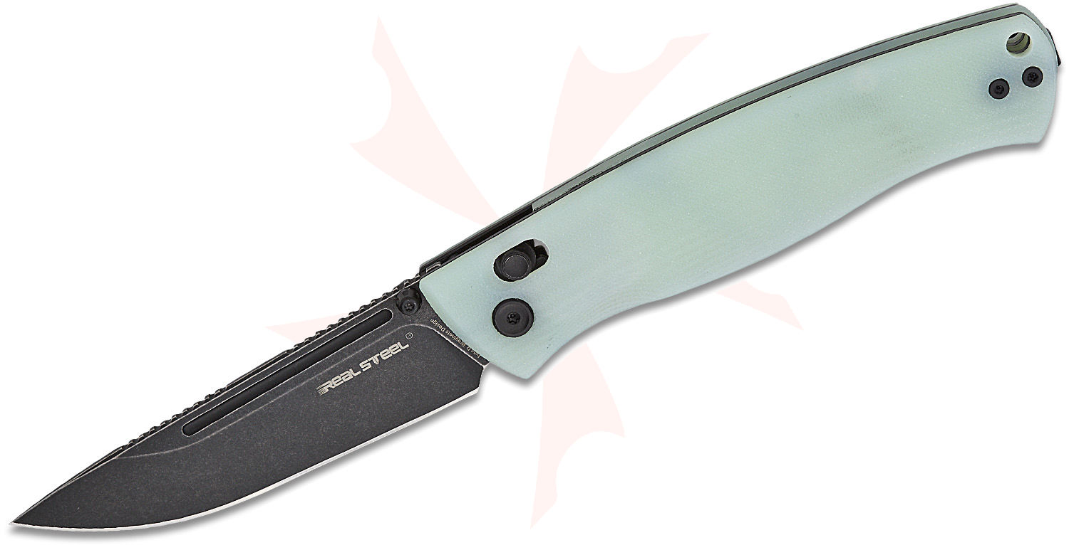 Real Steel Knives Pathfinder Bushcraft Slide Lock Folding Knife 3.83 ...