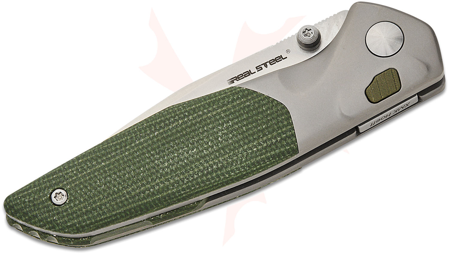 Real Steel Knives Austin Fox Hoeft Button Lock Folding Knife 3.27 ...