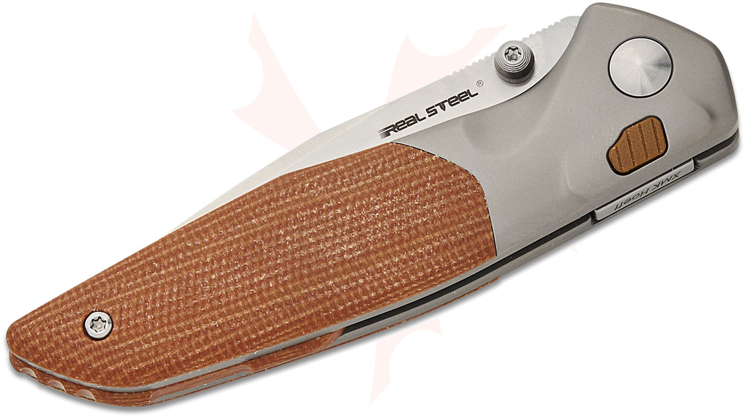 Real Steel Knives Austin Fox Hoeft Button Lock Folding Knife 3.27 ...