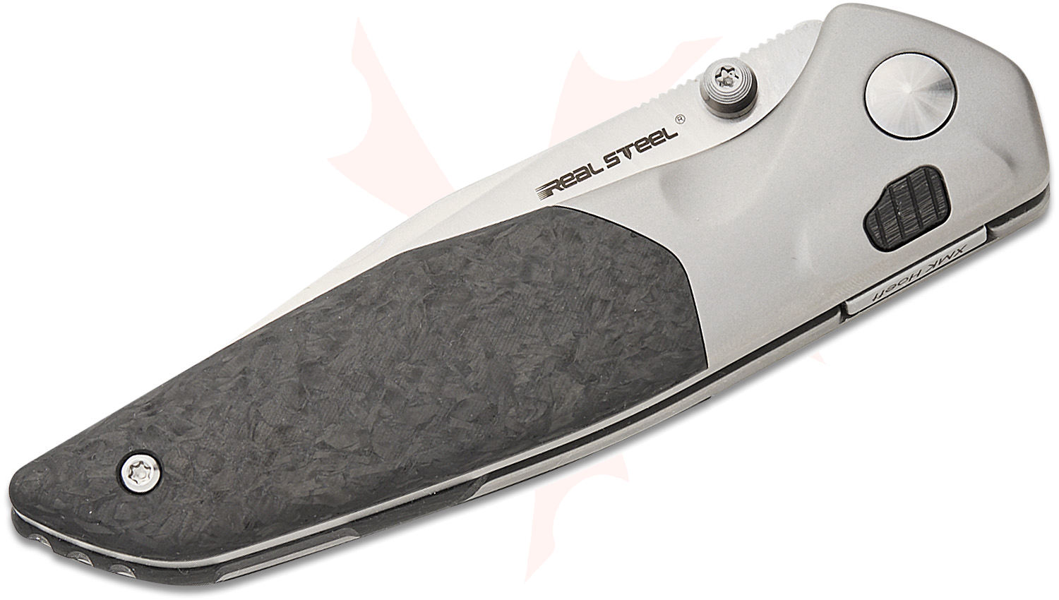 Real Steel Knives Austin Fox Hoeft Button Lock Folding Knife 3.27 ...