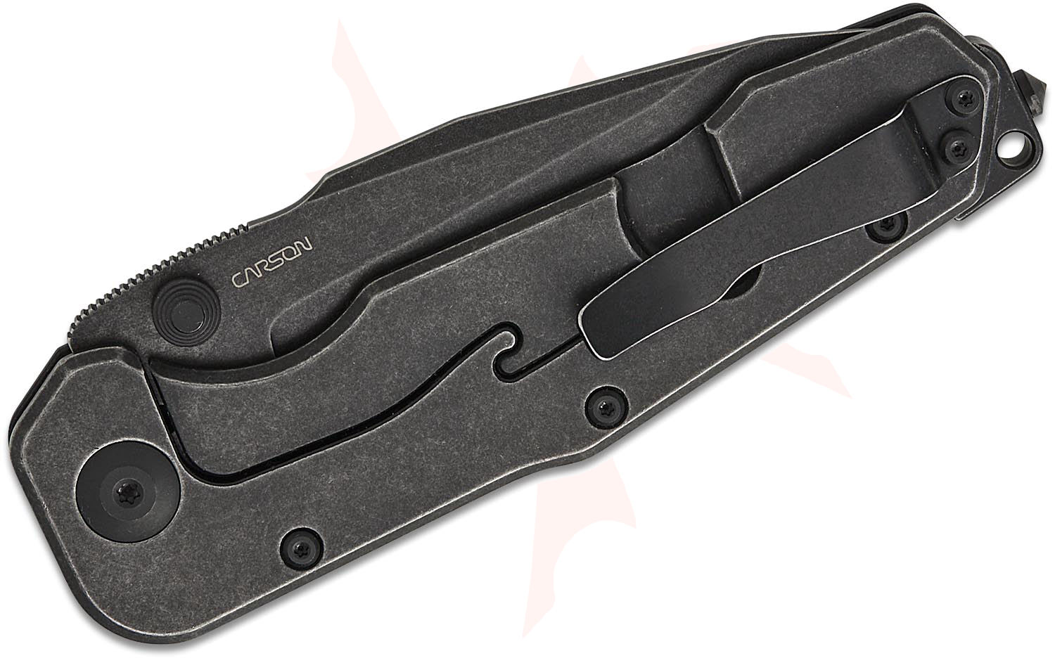 Real Steel Knives Carson Huang Evolution Ironclad Button Frame Lock ...