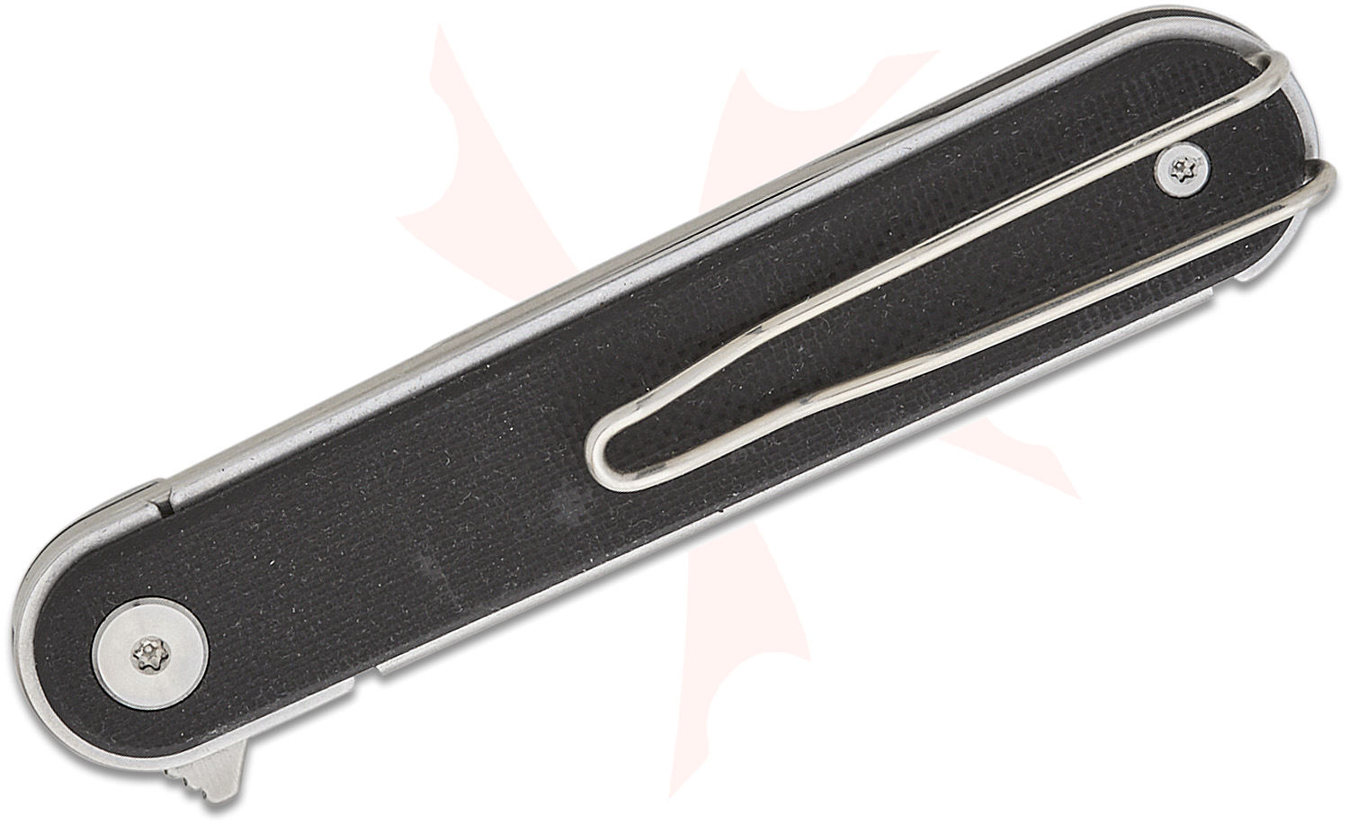 Real Steel Knives IRIS Liner Lock Flipper Knife 2.95" 12C27 Satin Drop ...