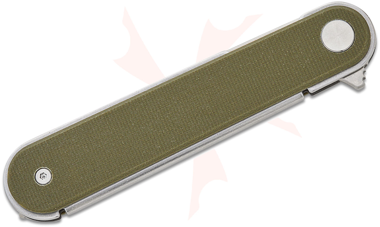 Real Steel Knives IRIS Liner Lock Flipper Knife 2.95" 12C27 Satin Drop ...