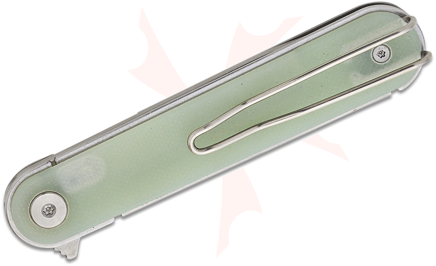 Real Steel Knives IRIS Liner Lock Flipper Knife 2.95" 12C27 Satin Drop ...