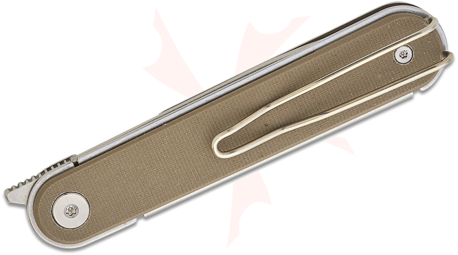 Real Steel Knives IRIS Liner Lock Front Flipper Knife 2.95" 12C27 Satin ...