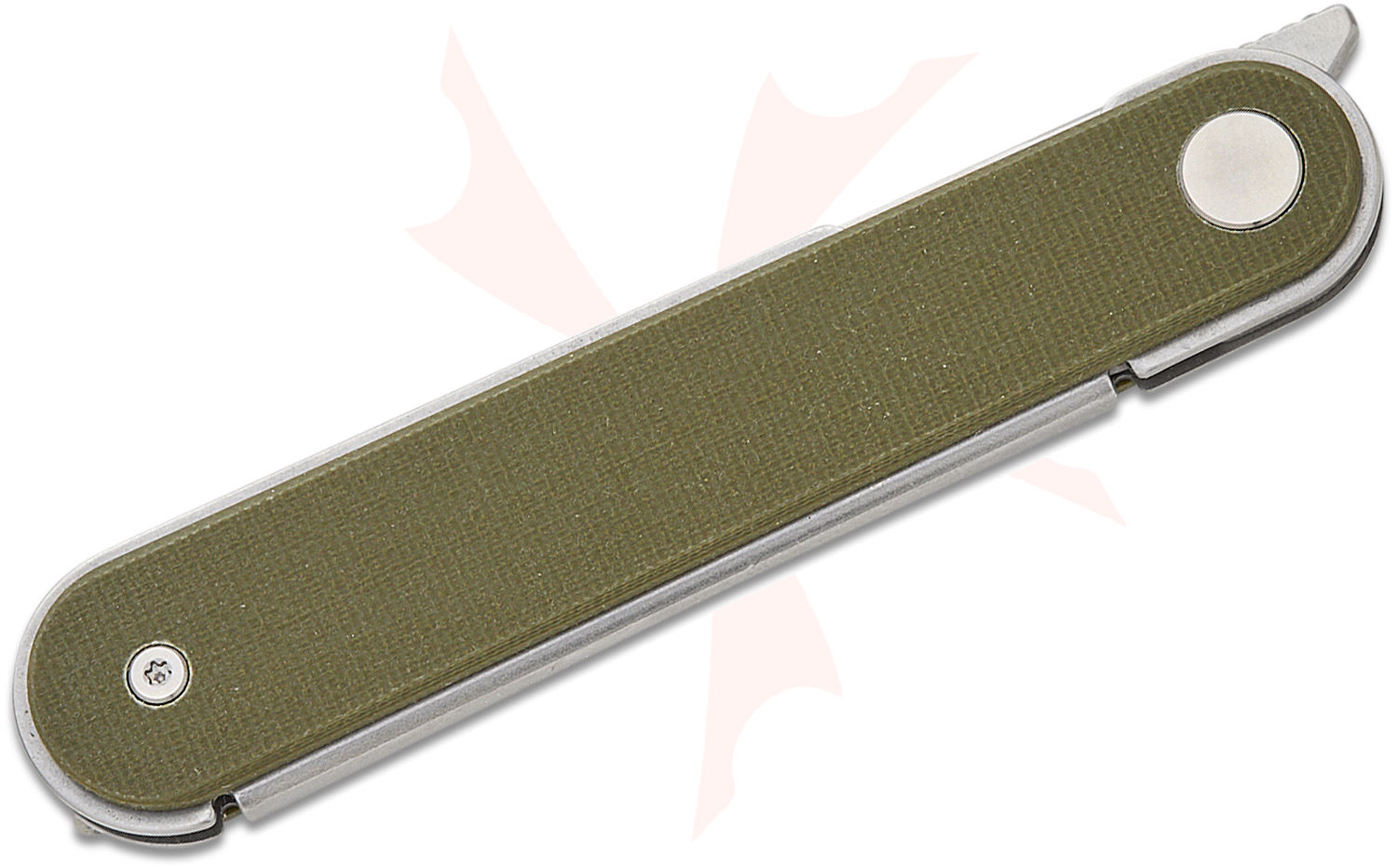 Real Steel Knives IRIS Liner Lock Front Flipper Knife 2.95" 12C27 Satin ...