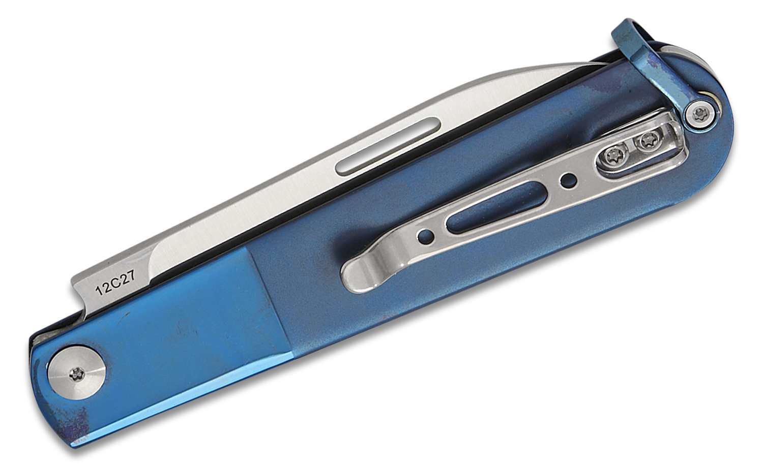 Real Steel Knives Real Barlow RB-3 Slipjoint Folding Knife 2.83" 12C27 ...