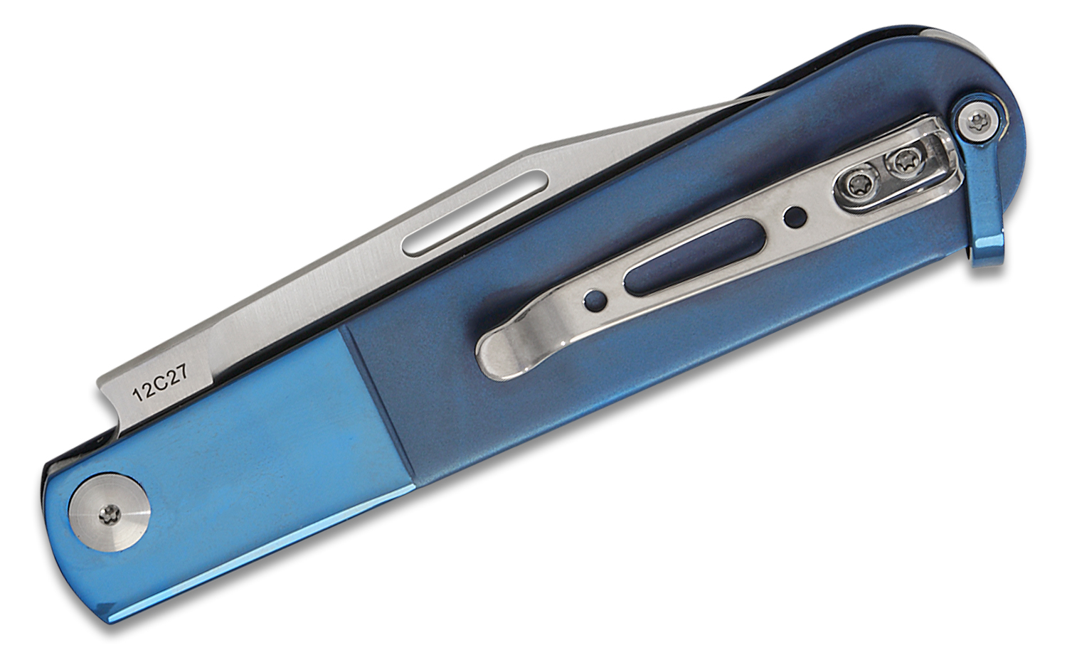 Real Steel Knives Real Barlow RB-3 Slipjoint Folding Knife 2.83" 12C27 ...