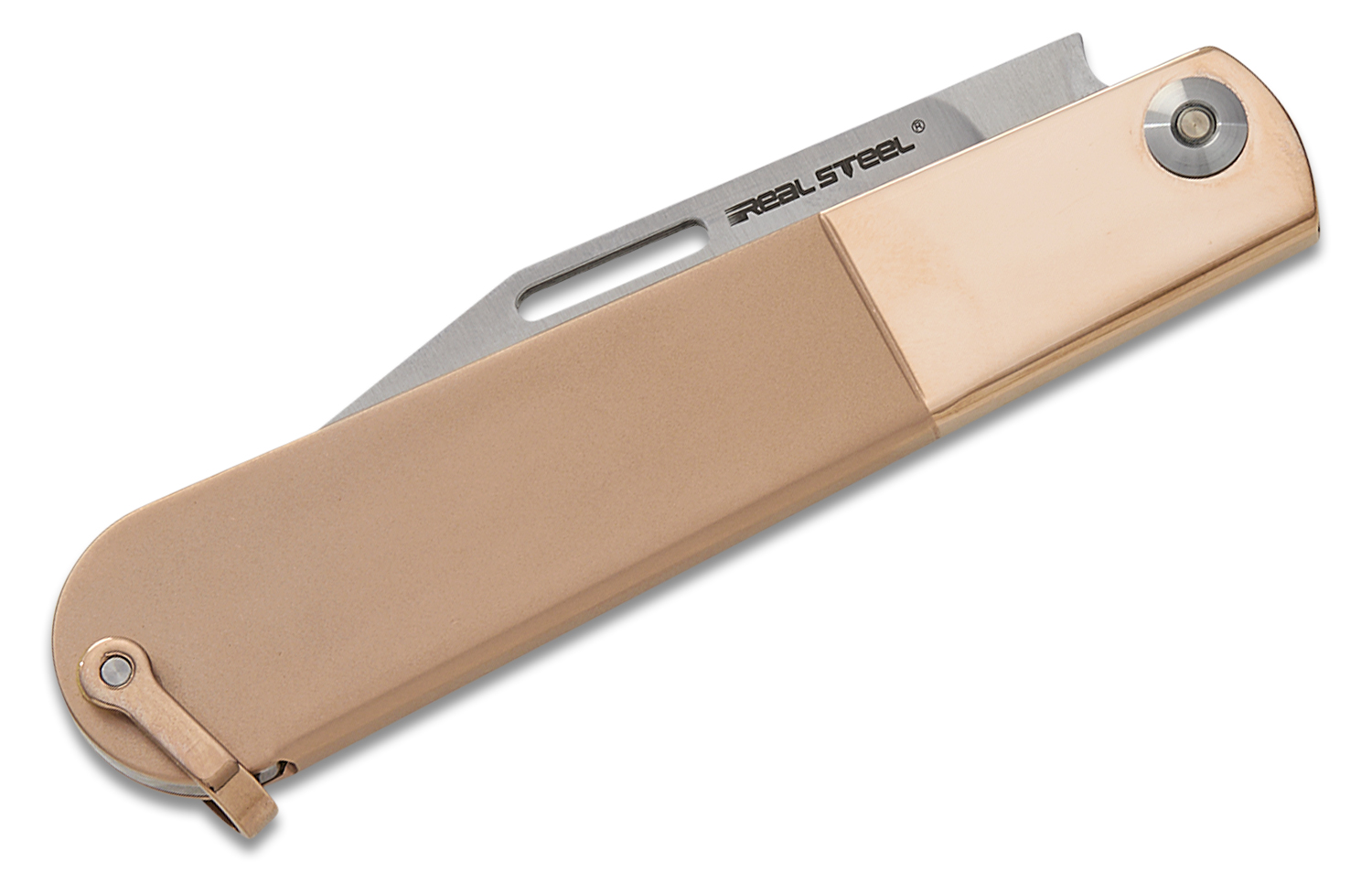 Real Steel Knives Real Barlow RB-3 Slipjoint Folding Knife 2.83" 12C27 ...