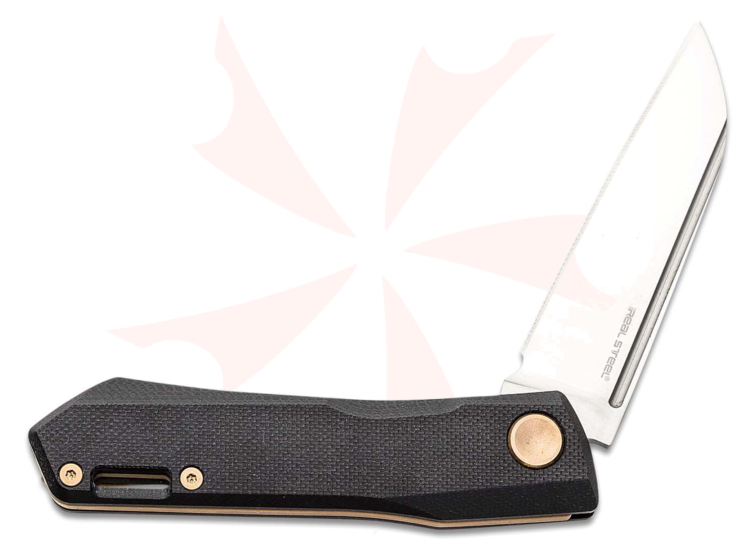 Real Steel Knives Solis Lite Slipjoint Folding Knife 2.91" D2 Satin ...