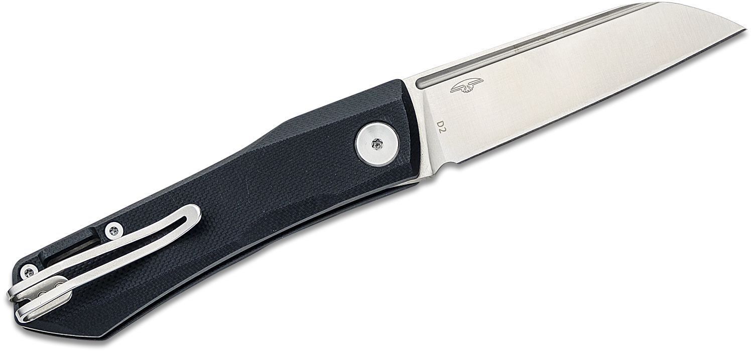 Real Steel Knives Solis Lite Slipjoint Folding Knife 2.91" D2 Satin ...