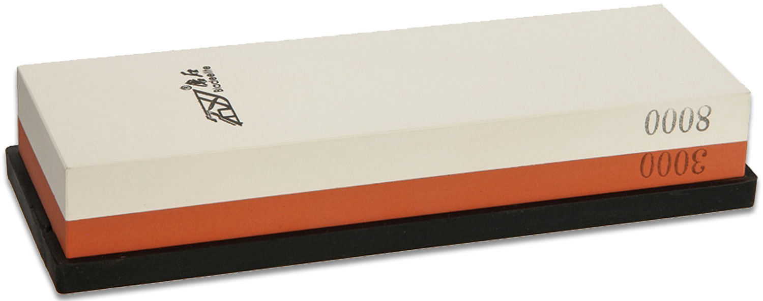 Real Steel Two-Sided Japanese Whetstone, Fine 3000/8000 Grit ...