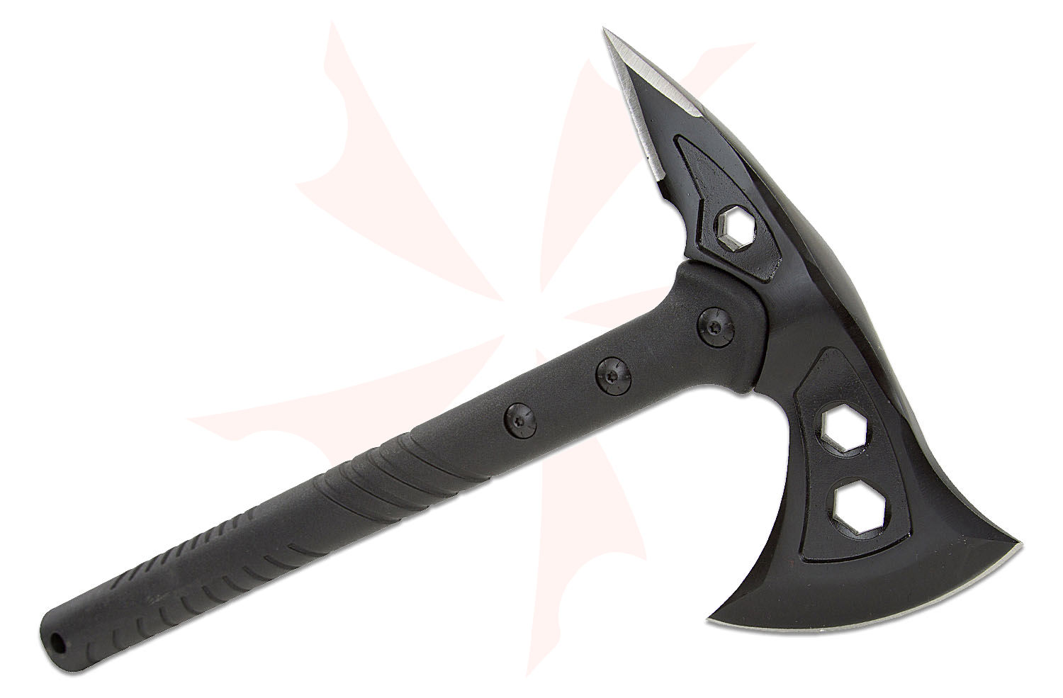 Reapr 11000 TAC Hawk Axe 15.75" Overall, Black Tomahawk Blade with ...