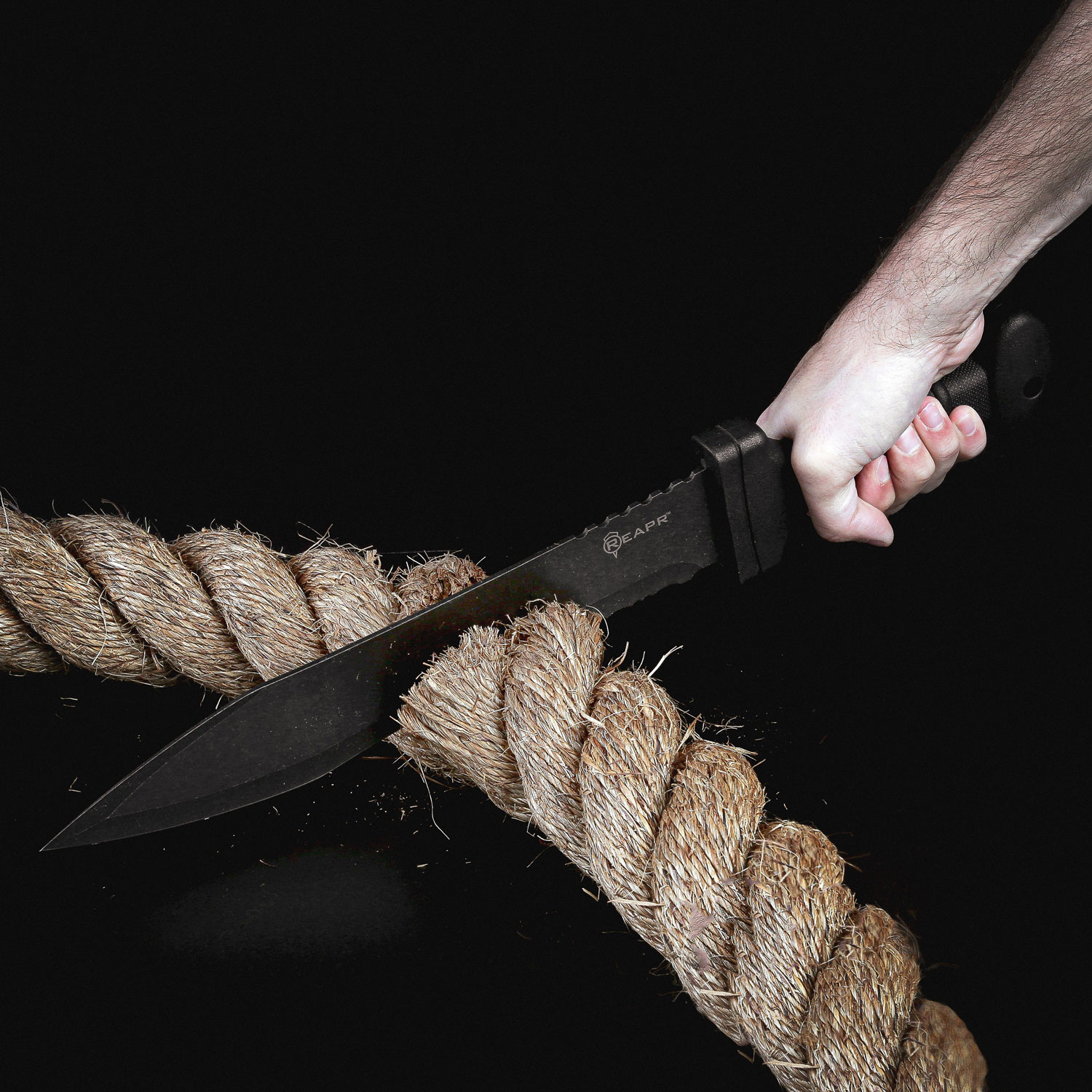 Reapr 11019 Legion Sword 13" Black Stonewashed Combo Blade, FRN Handle ...