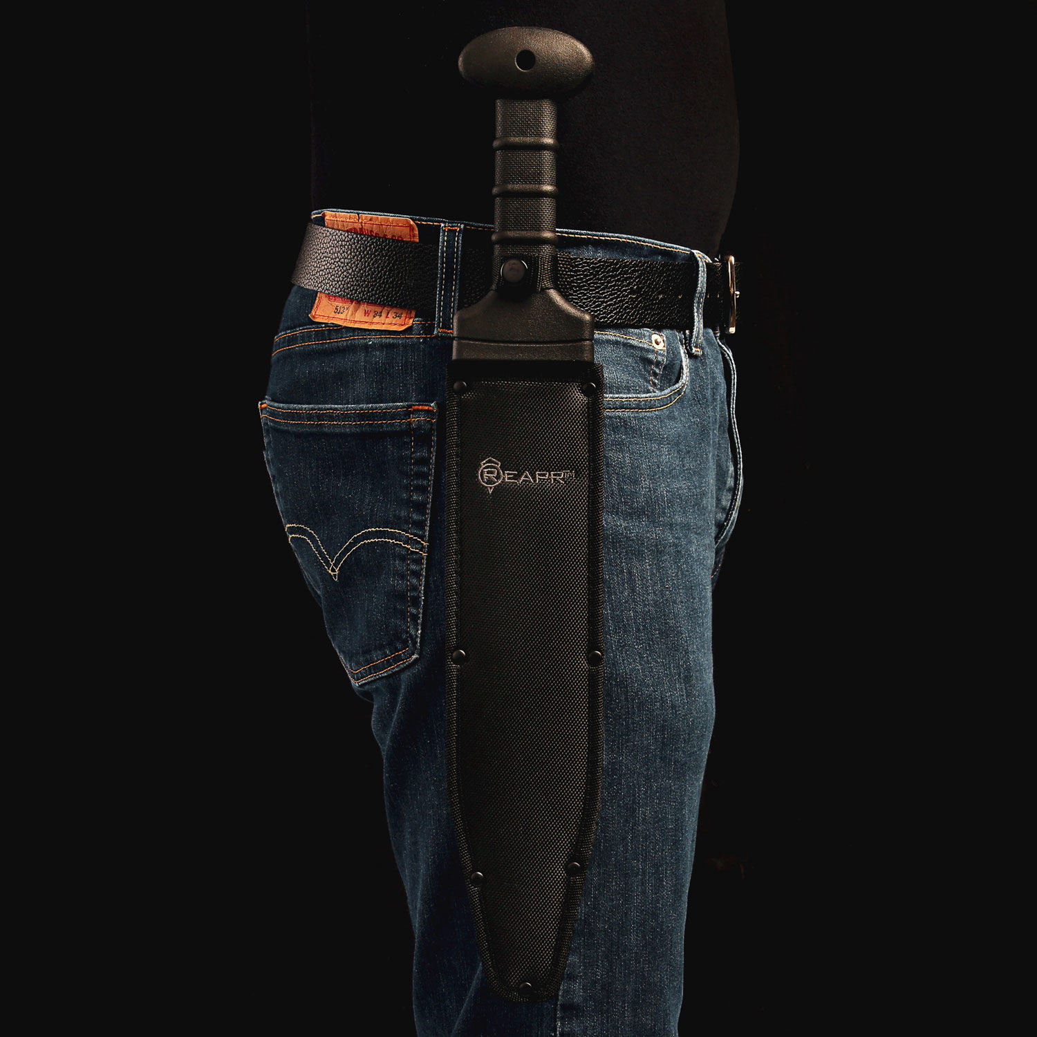 Reapr 11019 Legion Sword 13" Black Stonewashed Combo Blade, FRN Handle ...