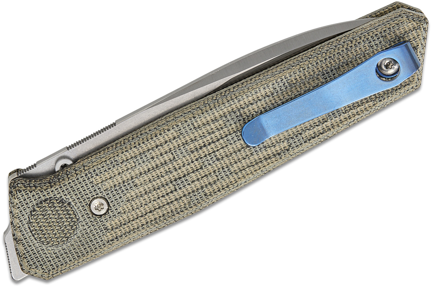 Reate Knives PL-6 Pivot Lock Front Flipper Knife 3.5" Nitro-V Belt ...