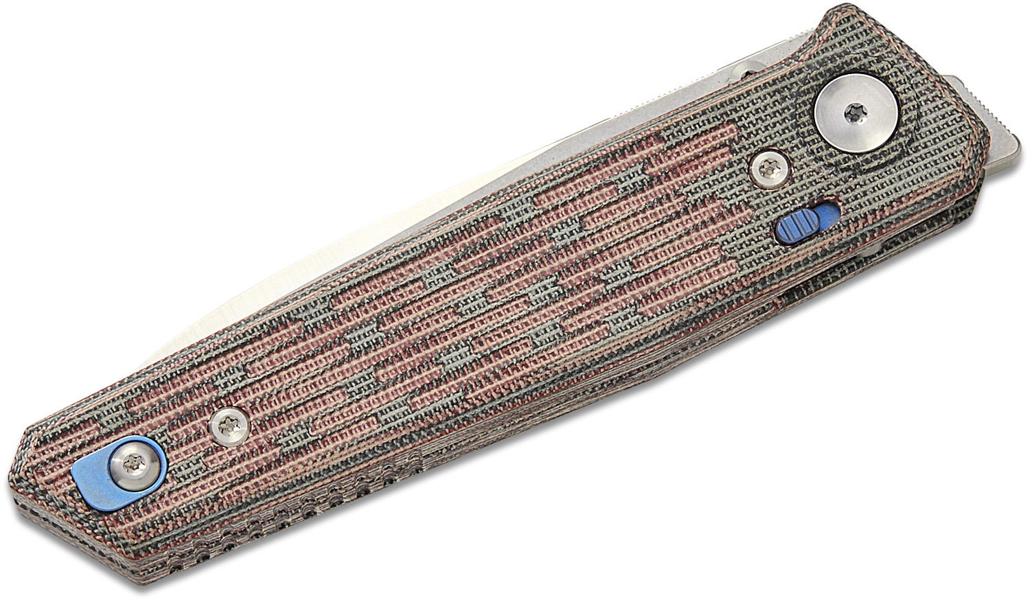 Reate Knives PL-6 Pivot Lock Front Flipper Knife 3.5" Nitro-V Belt ...