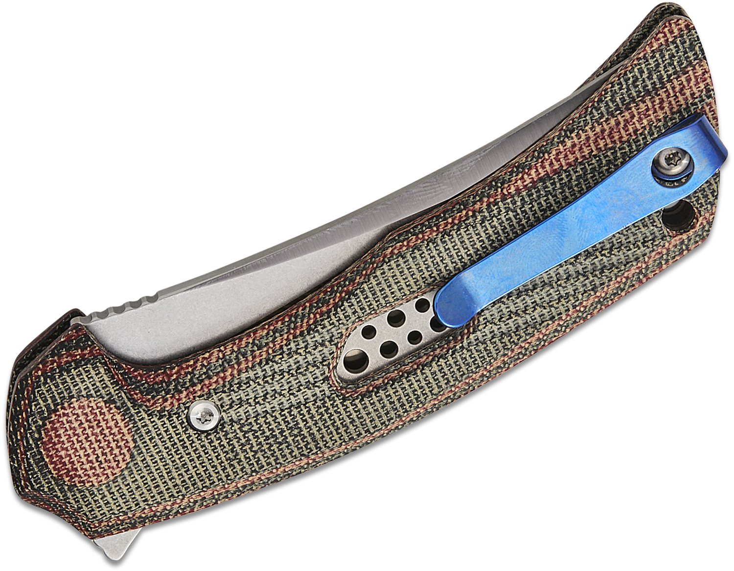 Reate Knives PL-7 Pivot Lock Flipper Knife 3.5" Nitro-V Belt Satin ...
