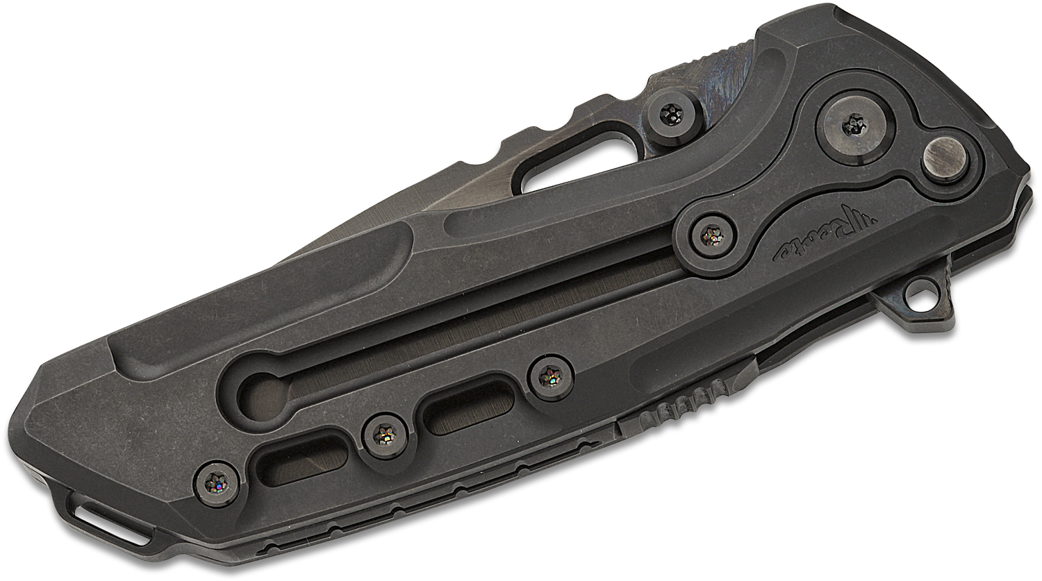 Reate Knives T1000-V2 Button Frame Lock Flipper Knife 3.75" M390 Satin ...