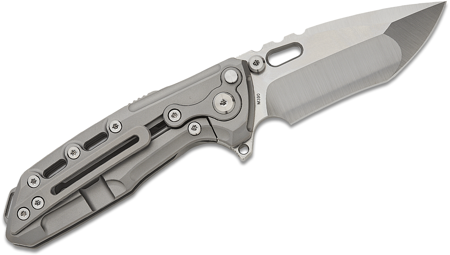 Reate Knives T1000-V2 Button Frame Lock Flipper Knife 3.75" M390 Two ...