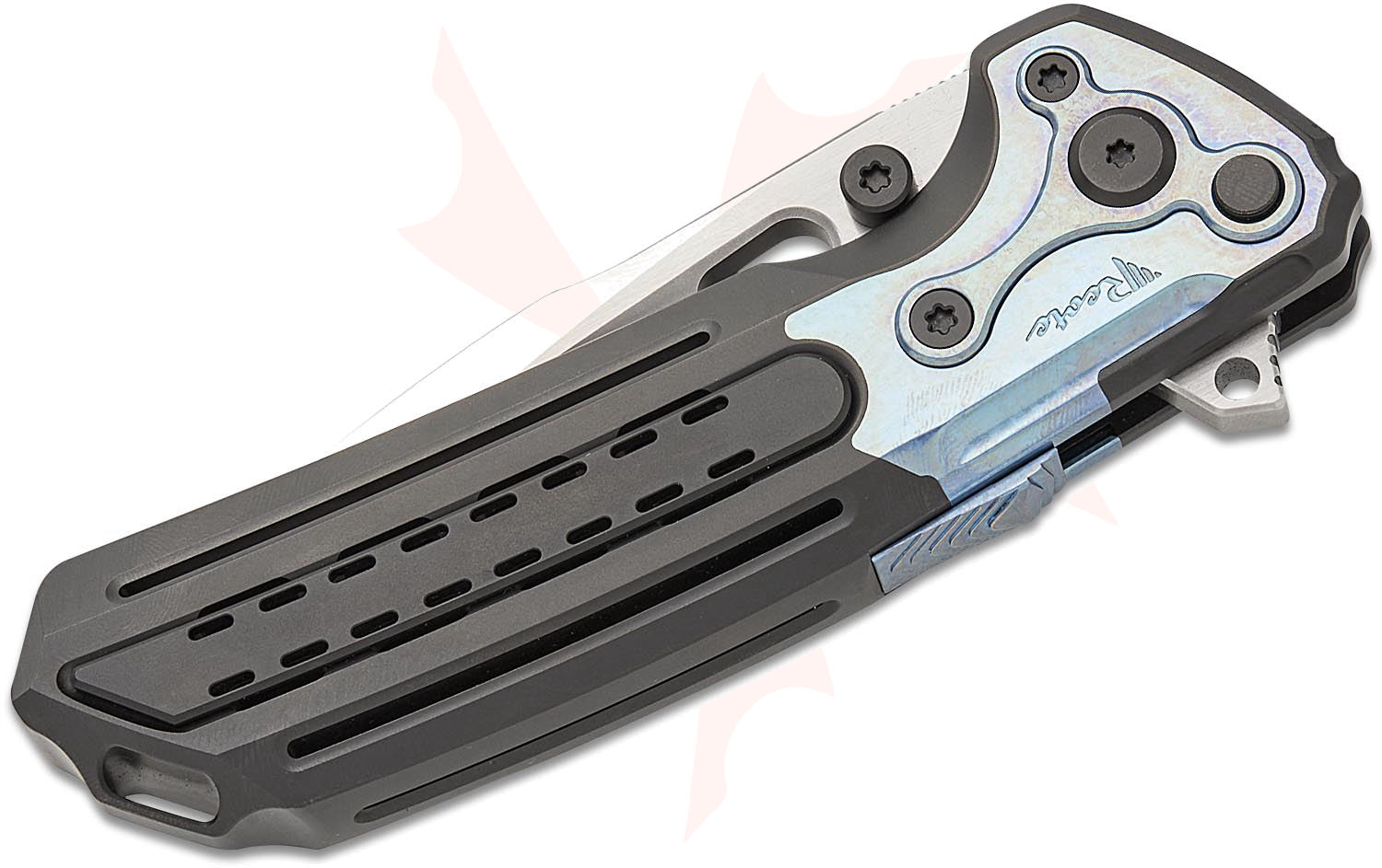 Reate Knives Terminator-T600 Button Frame Lock Flipper Knife 3.78" CPM ...