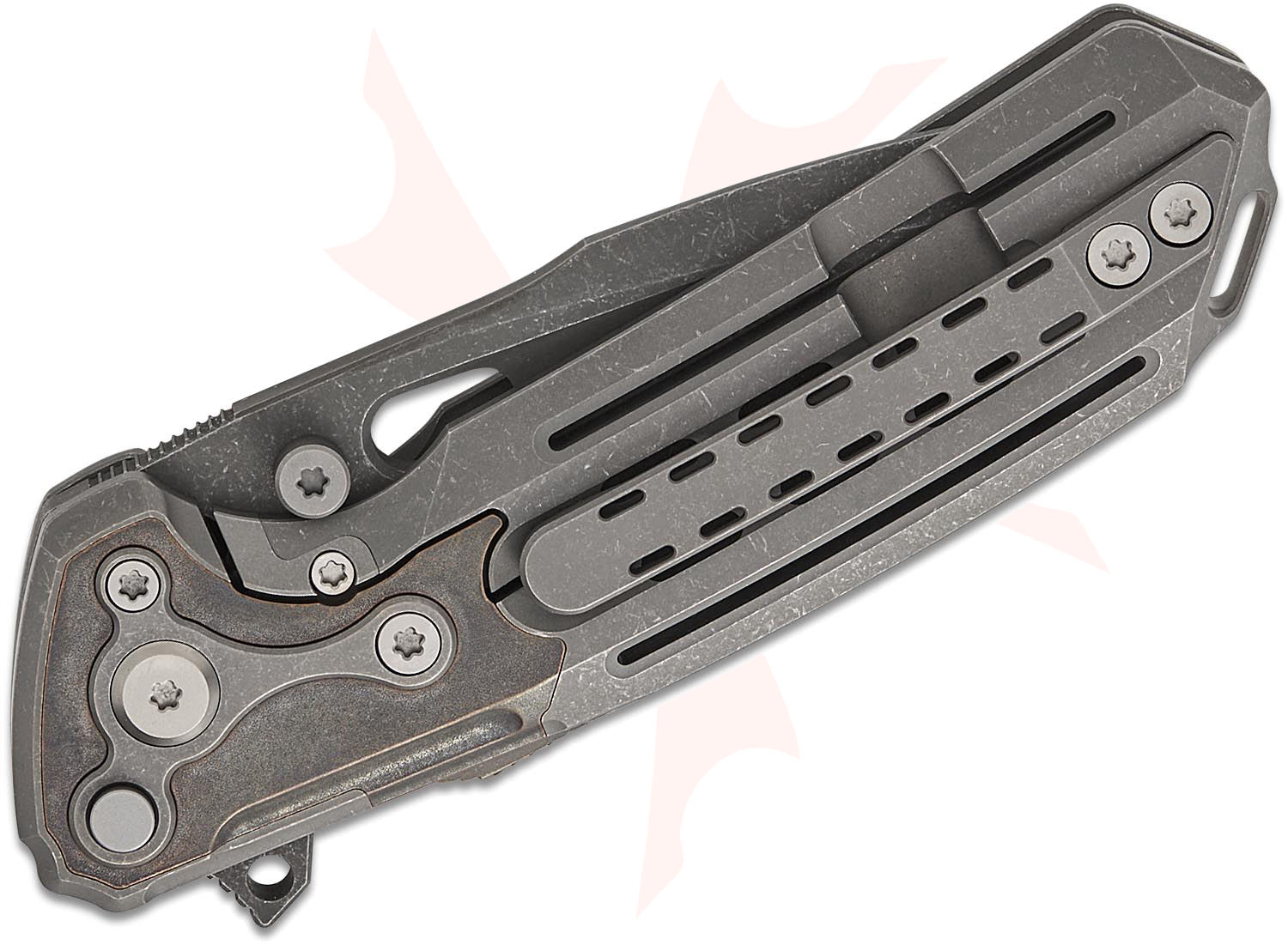 Reate Knives Terminator-T600 Button Frame Lock Flipper Knife 3.78" CPM ...