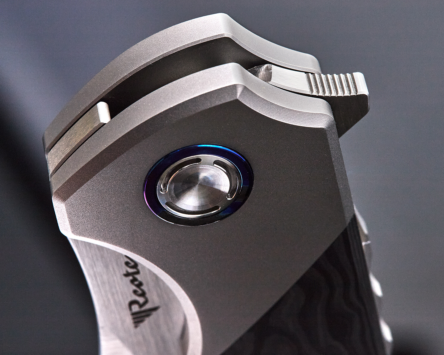 Reate Knives Tiger Liner Lock Flipper Knife 3.75" M390 Belt Satin ...