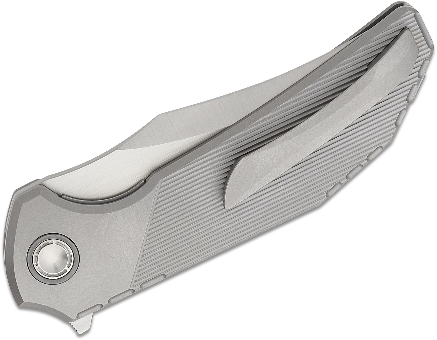 Reate Knives Tiger Liner Lock Flipper Knife 3.75" M390 Belt Satin ...