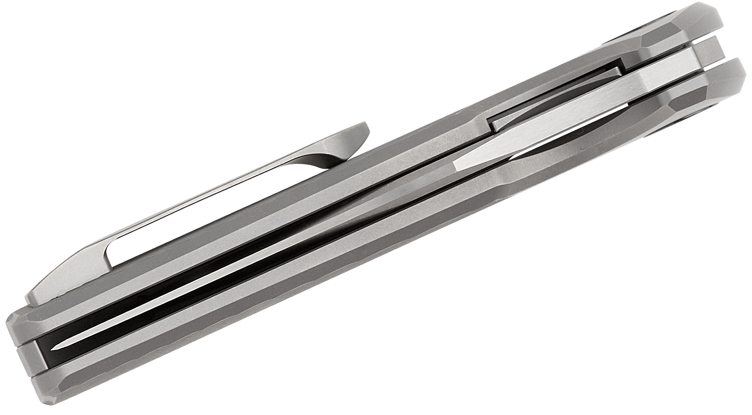 Reate Knives Tiger Liner Lock Flipper Knife 3.75" M390 Belt Satin ...