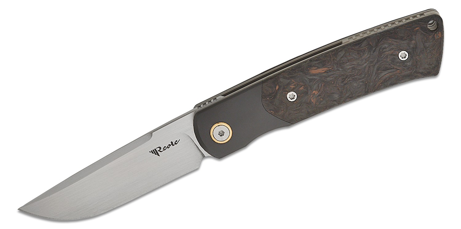 Reate Knives Jack Chen Tribute Front Flipper Knife 2.76" M390 Hand ...