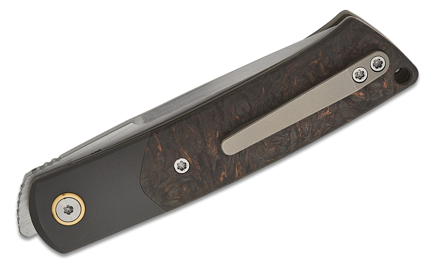 Reate Knives Jack Chen Tribute Front Flipper Knife 2.76" M390 Hand ...