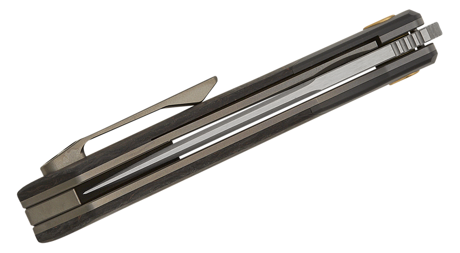 Reate Knives Jack Chen Tribute Front Flipper Knife 2.76" M390 Hand ...