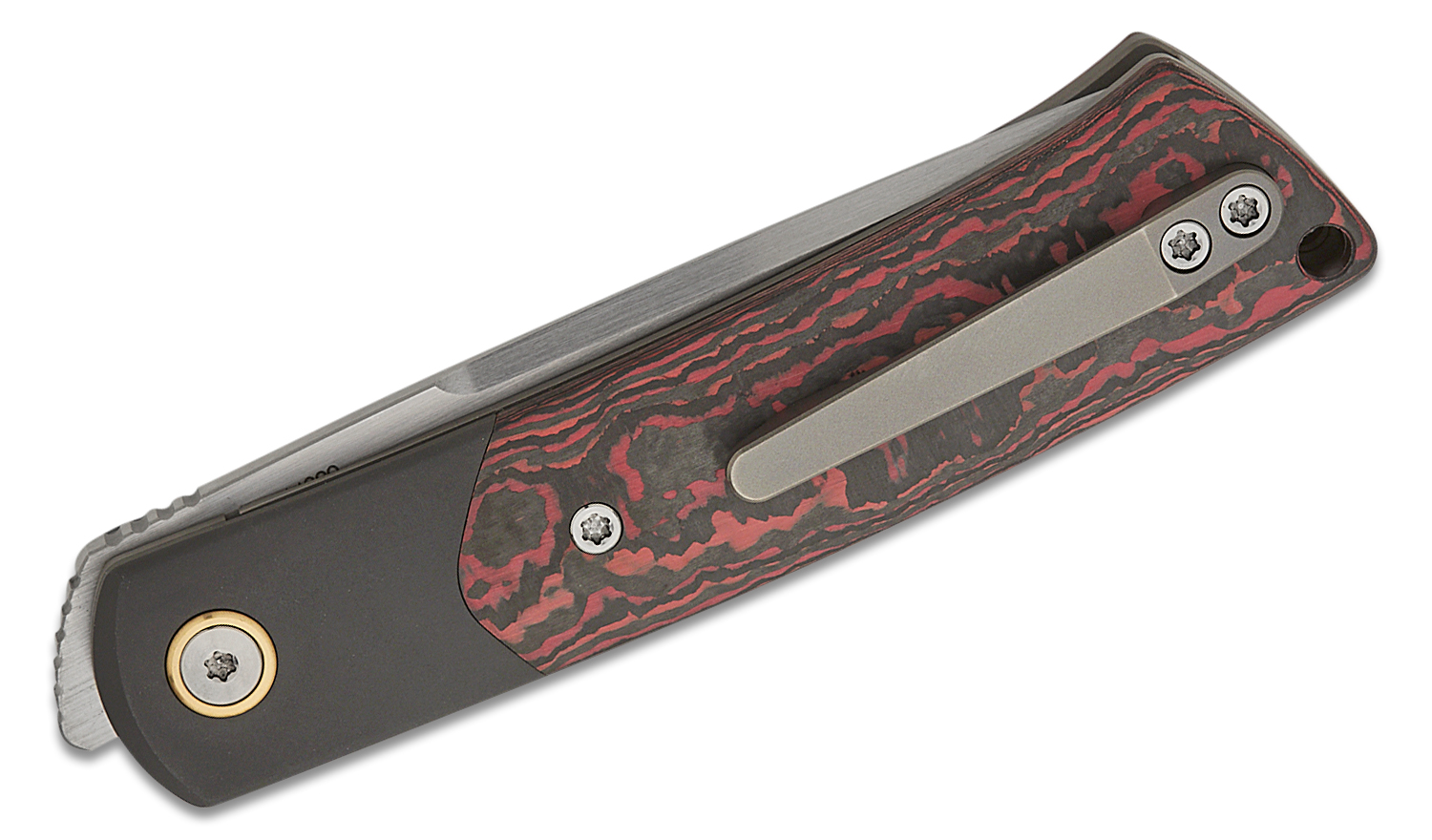 Reate Knives Jack Chen Tribute Front Flipper Knife 2.76" M390 Hand ...