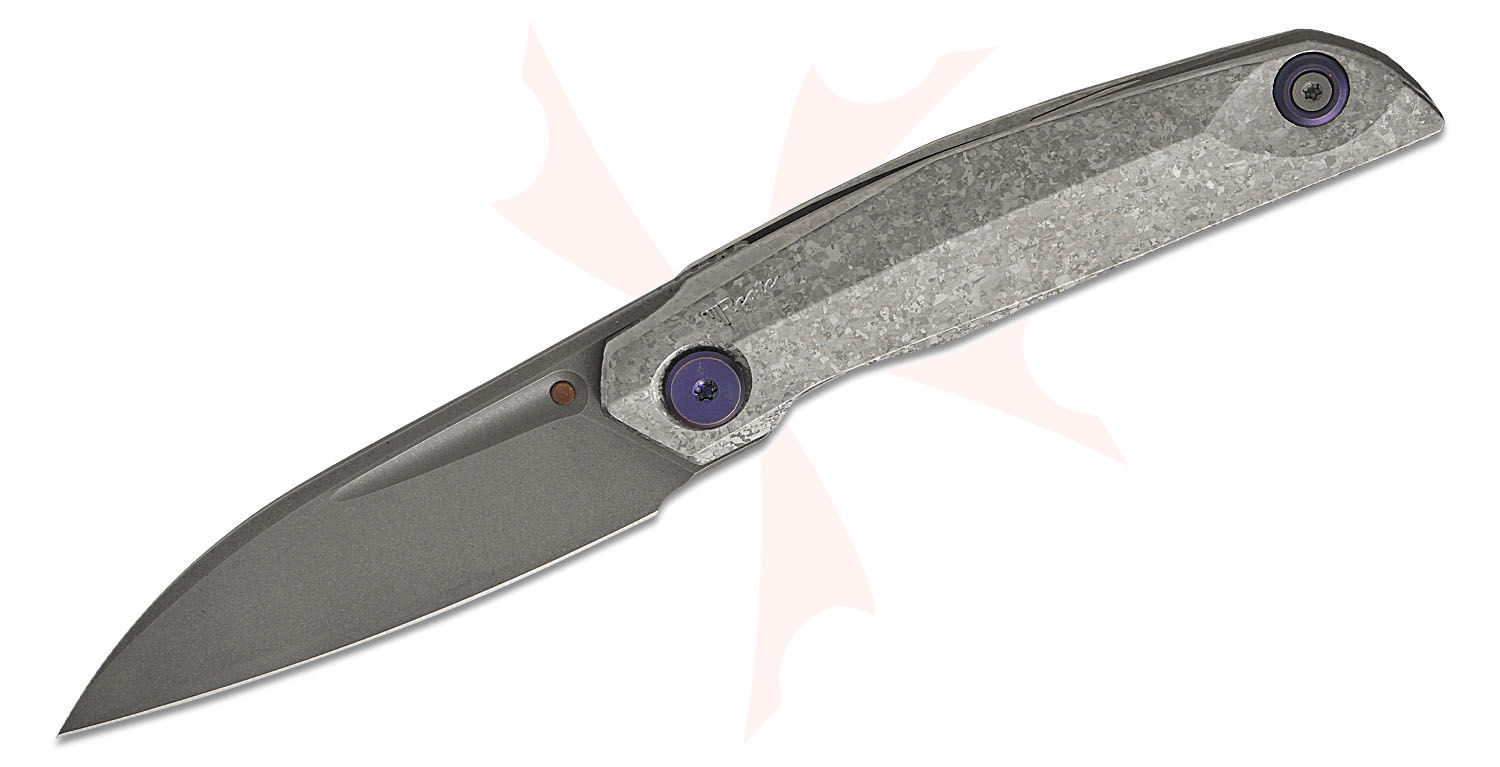 Reate Knives VULPEX Knives VK-ANUB Frame Lock Front Flipper Knife 3.375 ...