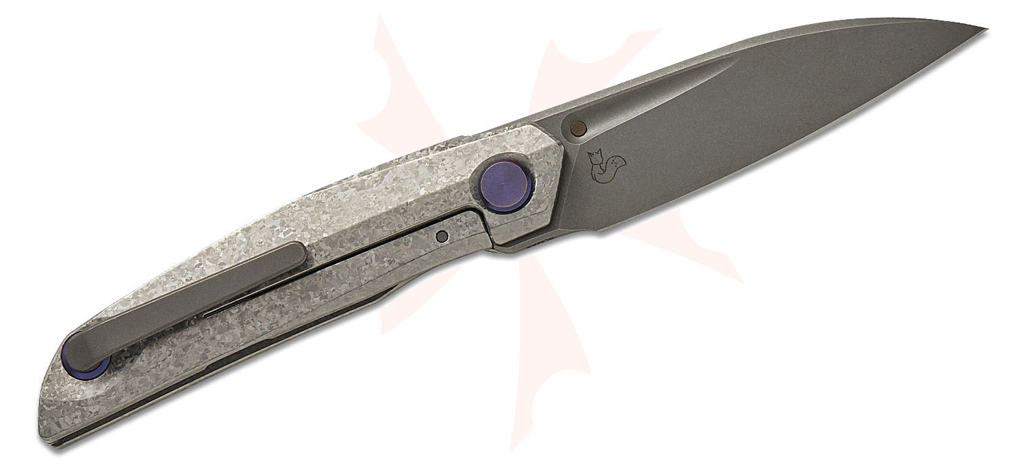Reate Knives VULPEX Knives VK-ANUB Frame Lock Front Flipper Knife 3.375 ...