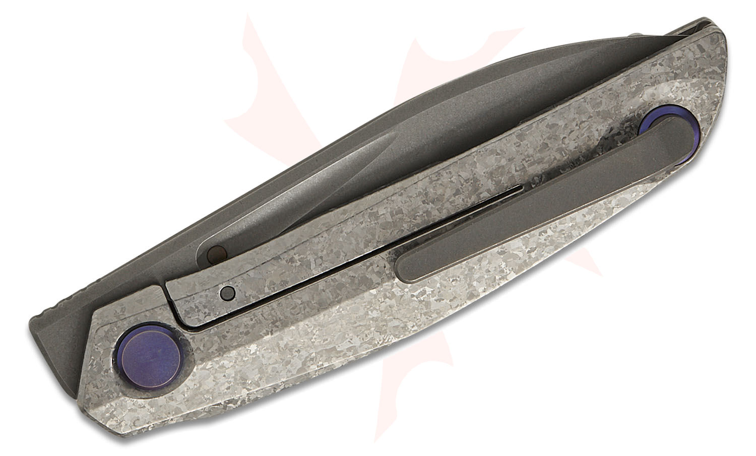 Reate Knives VULPEX Knives VK-ANUB Frame Lock Front Flipper Knife 3.375 ...