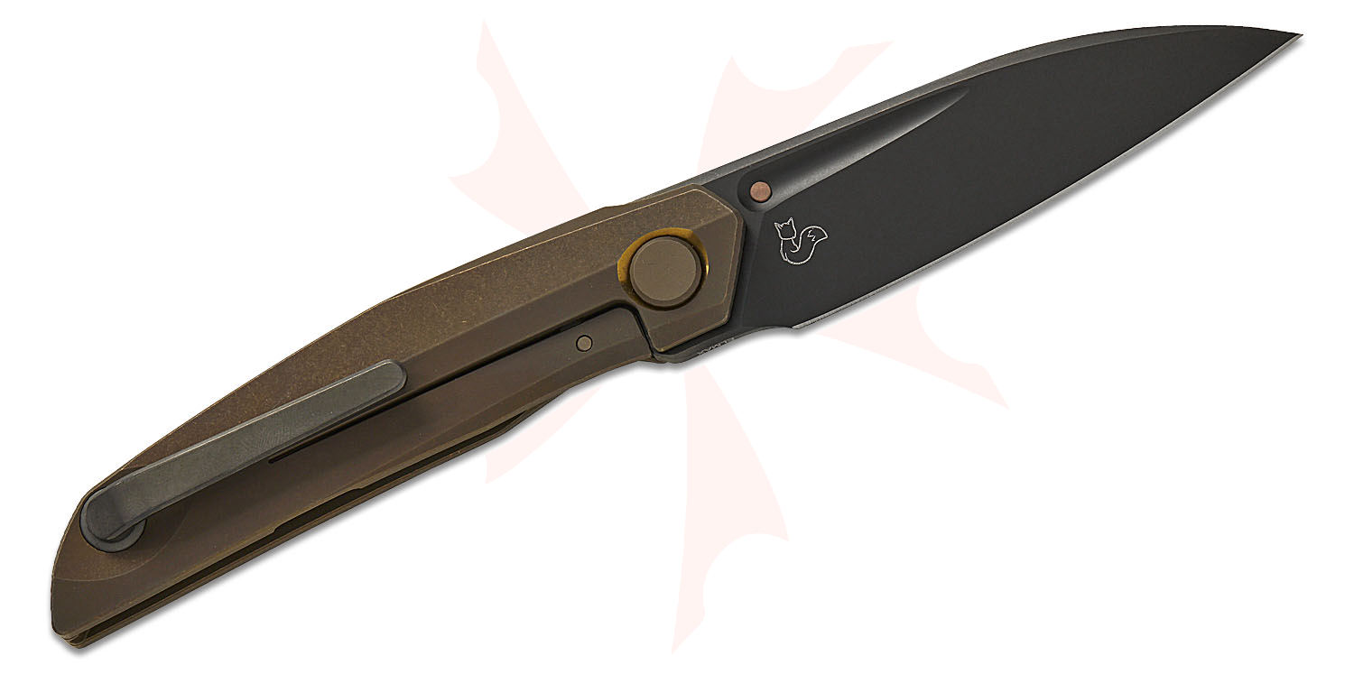 Reate Knives VULPEX Knives VK-ANUB Frame Lock Front Flipper Knife 3.375 ...