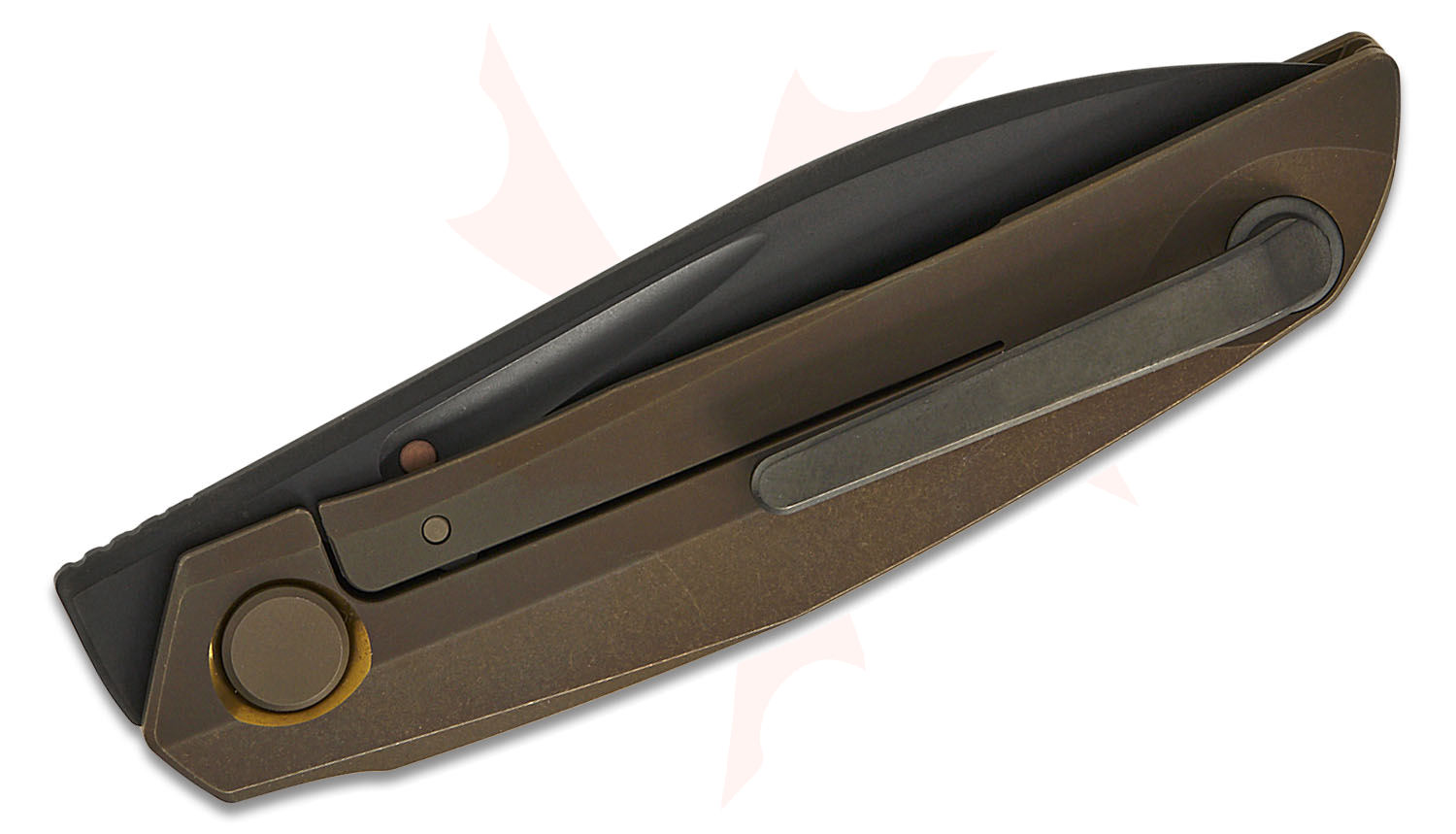 Reate Knives VULPEX Knives VK-ANUB Frame Lock Front Flipper Knife 3.375 ...