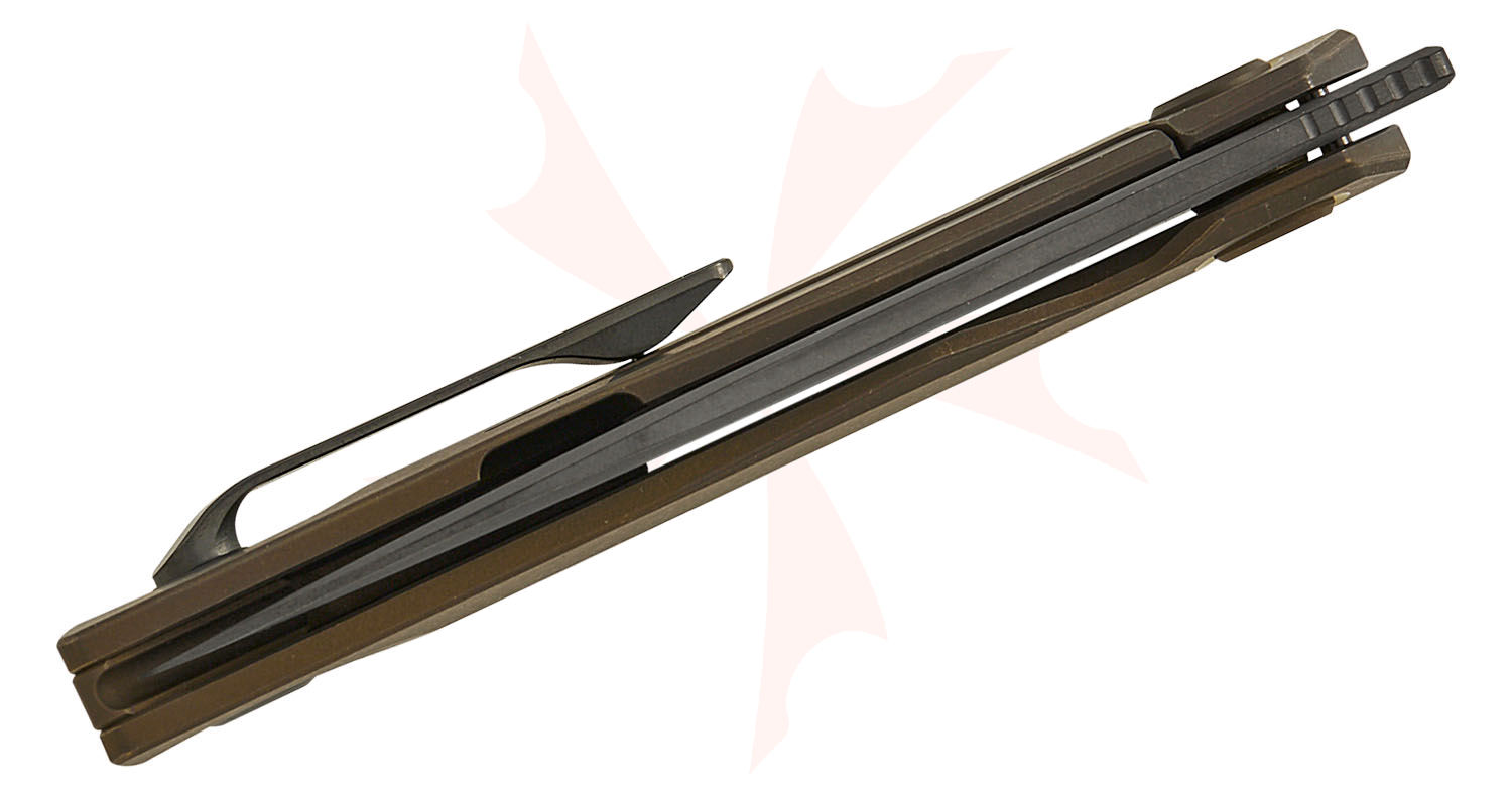 Reate Knives VULPEX Knives VK-ANUB Frame Lock Front Flipper Knife 3.375 ...